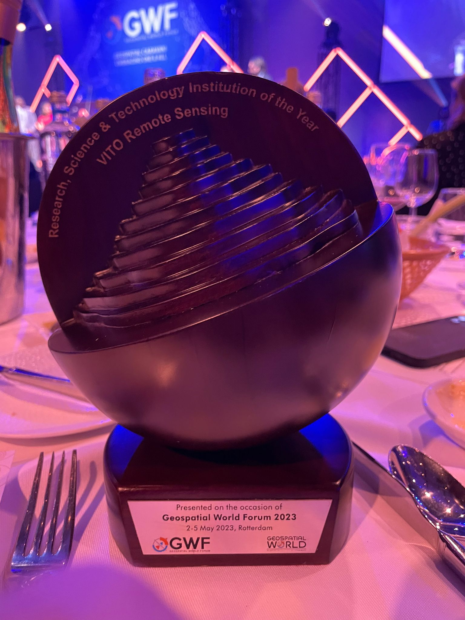 VITO Wins Geospatial World Leadership Award for Remote Sensing Expertise